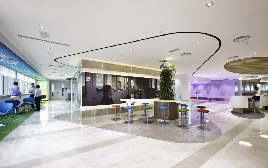 Acoulite completes a stunning design for the new Ericsson Head Office ...