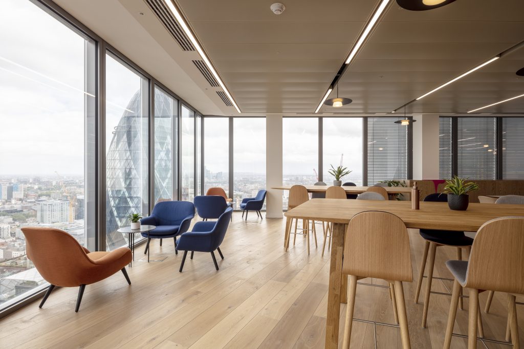 BW has completed the fit-out on Canopius’ new office space at 22 ...